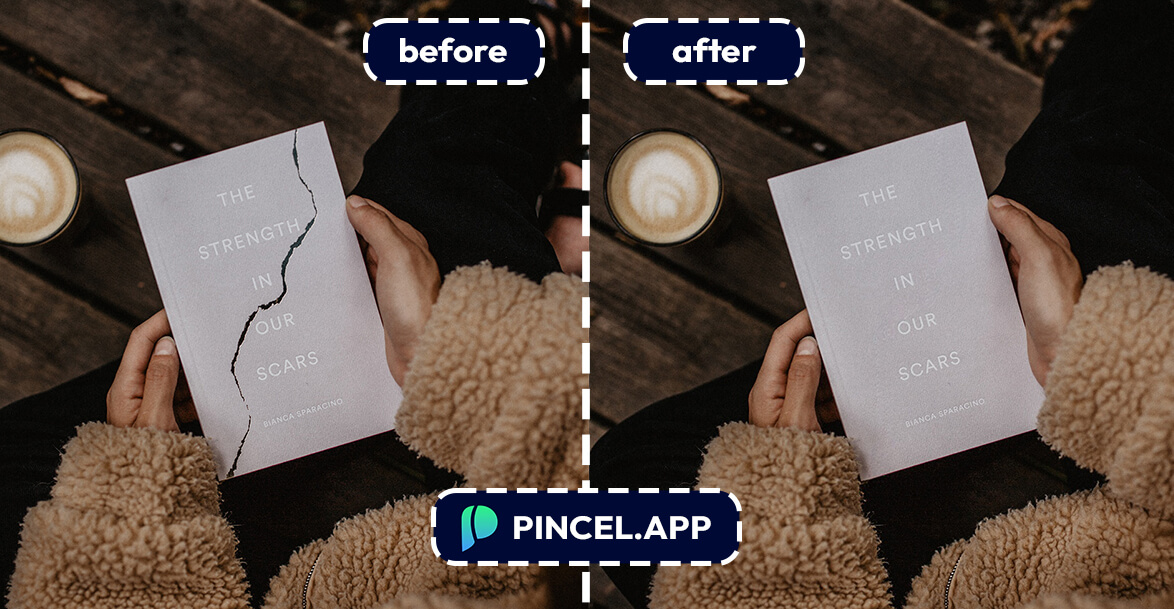 Best Tool to Hide Scars on Photo - Pincel