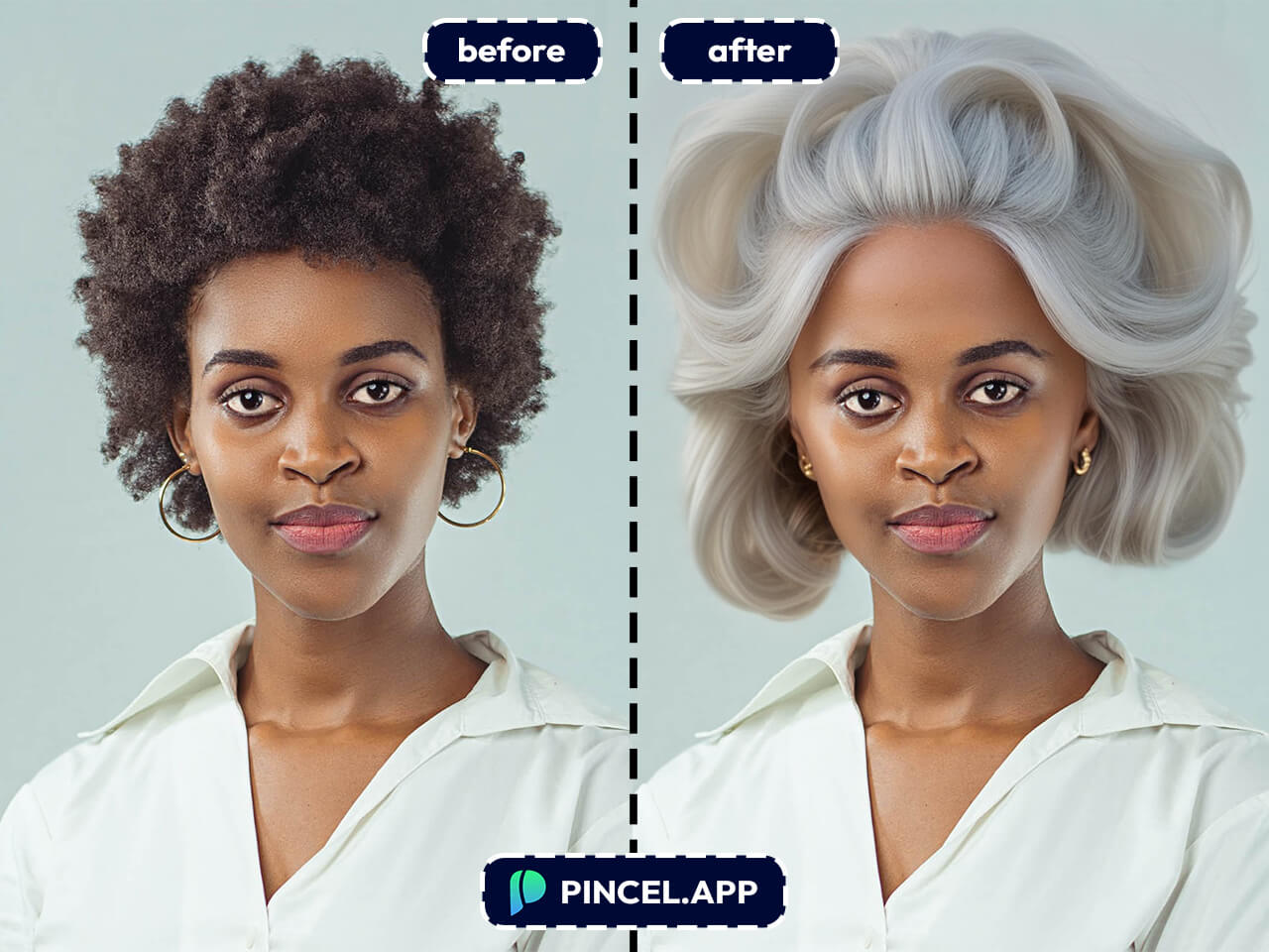 Try a New Hairstyle Using AI - Pincel