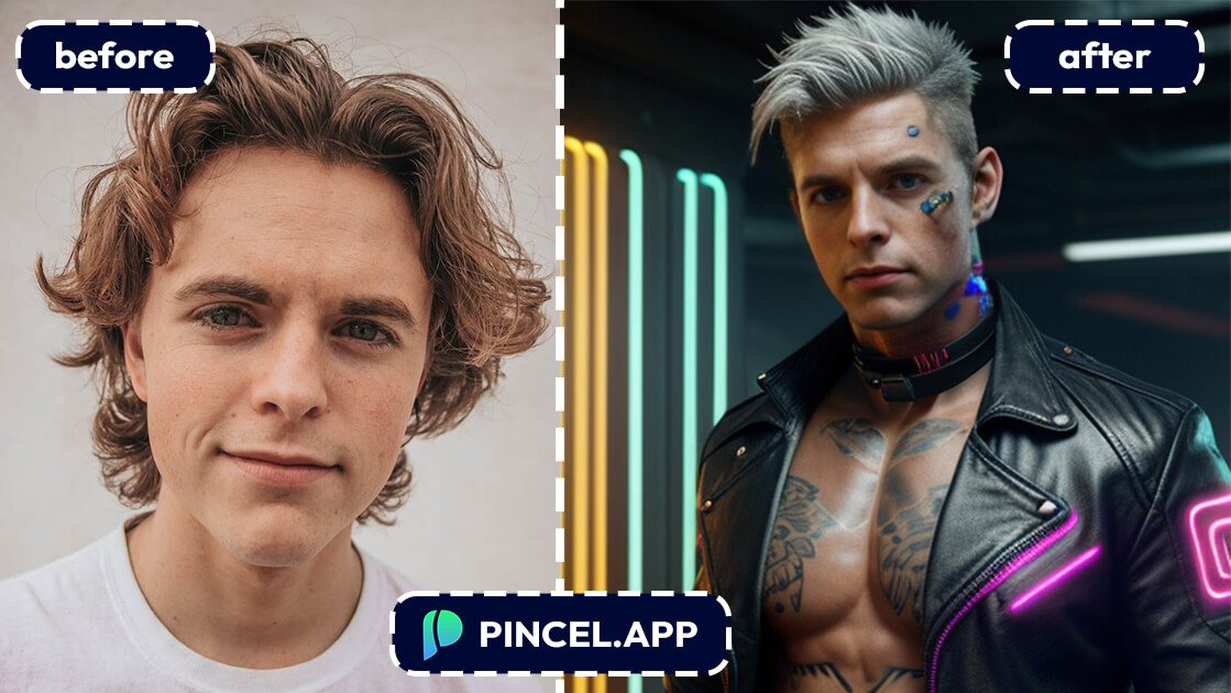 Create AI Photos with Your Face - Pincel