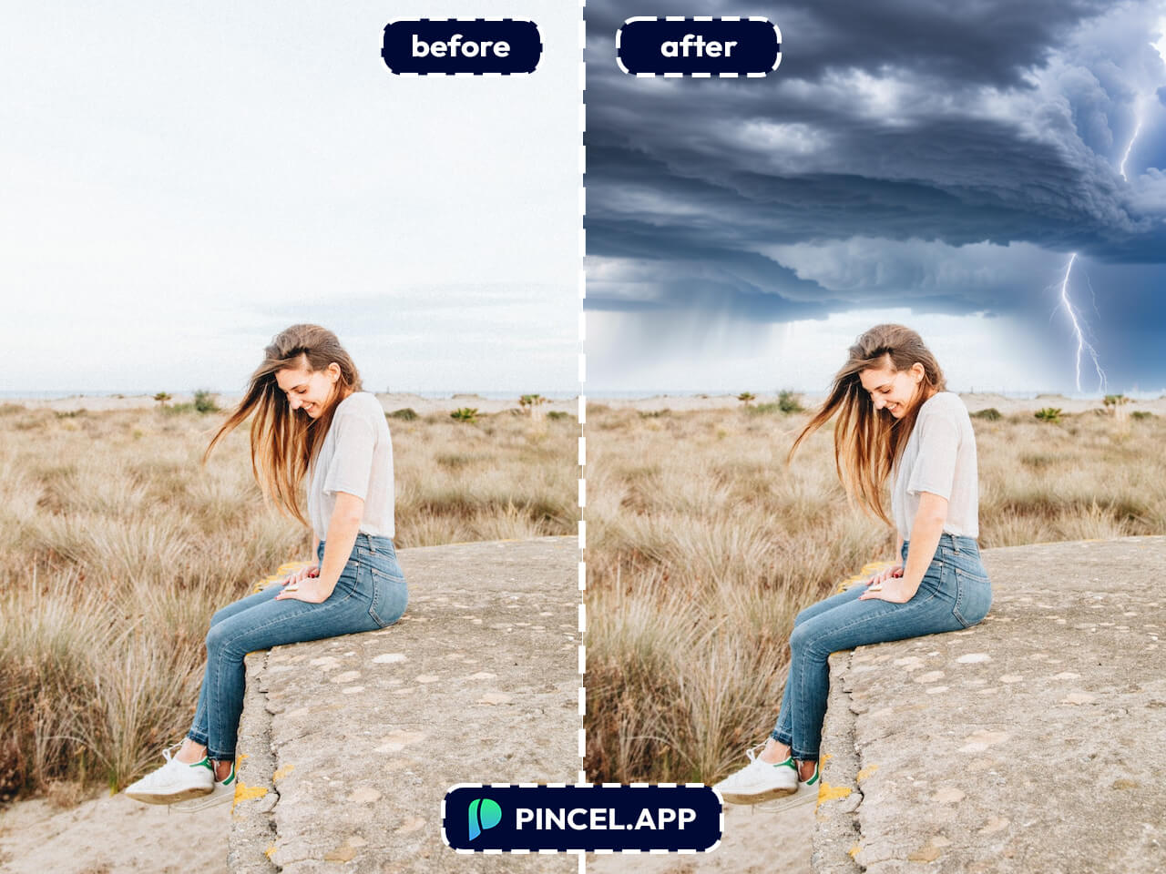 Make Stunning Photo Edits with AI - Pincel