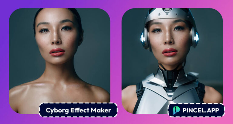 Make Instant Cyborg Photo Effect with AI