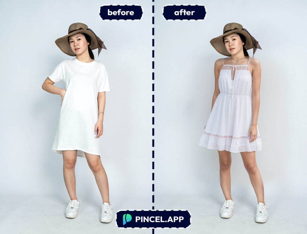 Change Clothes on Photo Using AI - Pincel