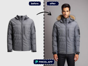 How to Add Real Clothes to AI Models - Pincel