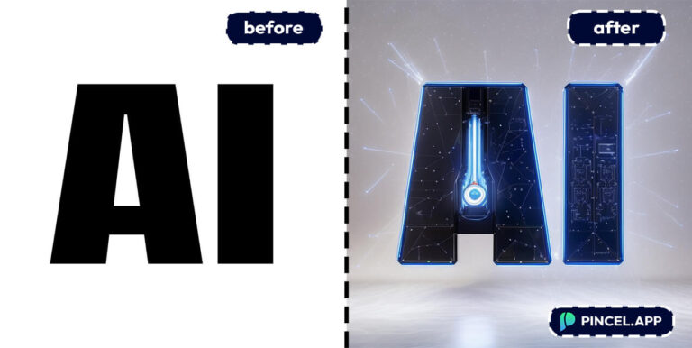 Create Amazing Text Effects Using AI - Pincel