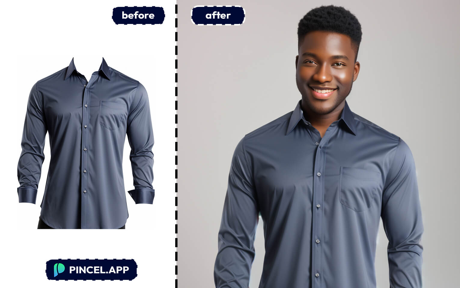 How to Add Real Clothes to AI Models - Pincel