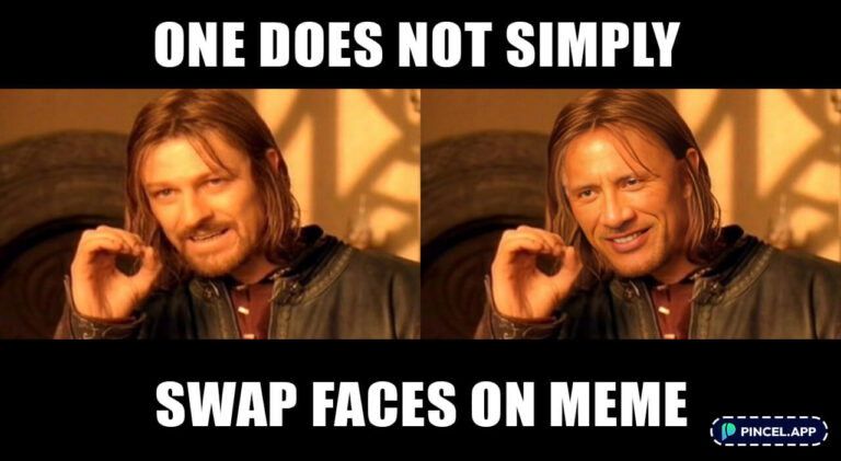 Add Your Face to Famous Memes - Pincel