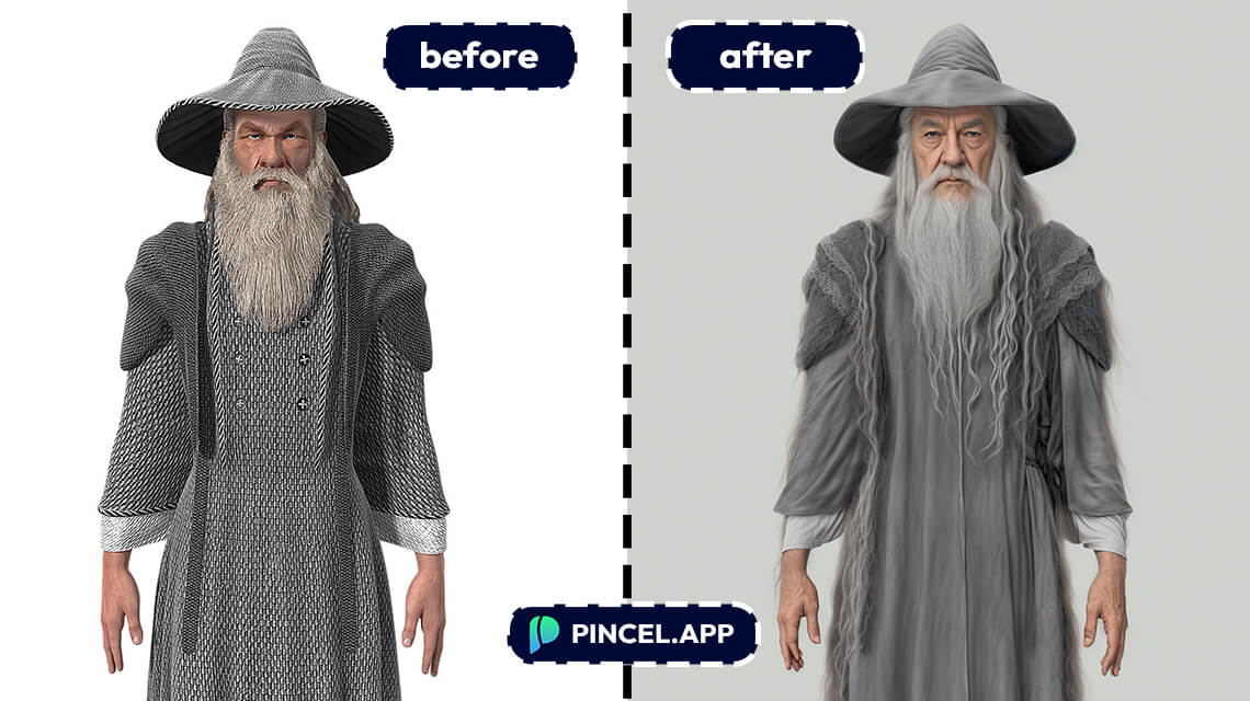 Make 3D Models Look Like Real Photos Using AI