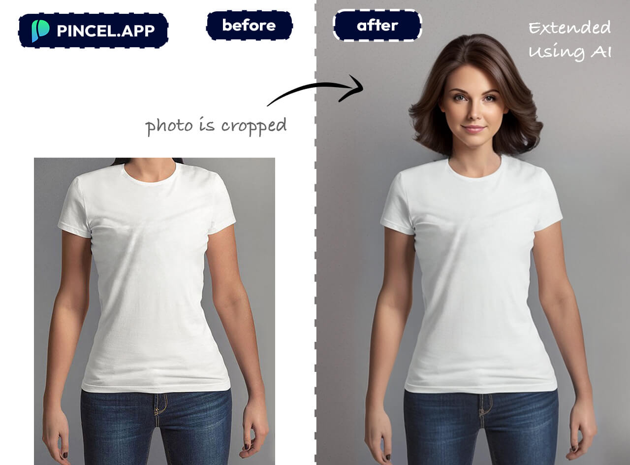 Add a New Face to Cropped Photo Using AI - Pincel