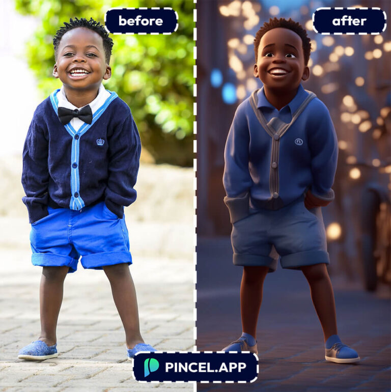 Turn Any Photo into 3D Character Style Using AI - Pincel