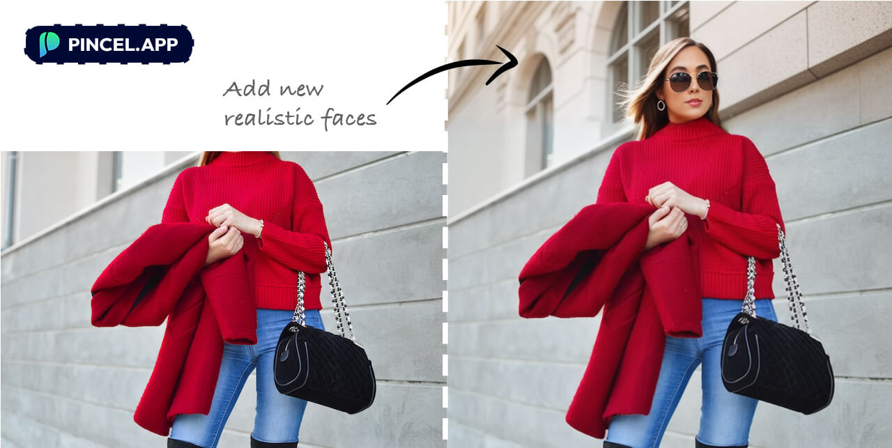 Add a New Face to Cropped Photo Using AI - Pincel