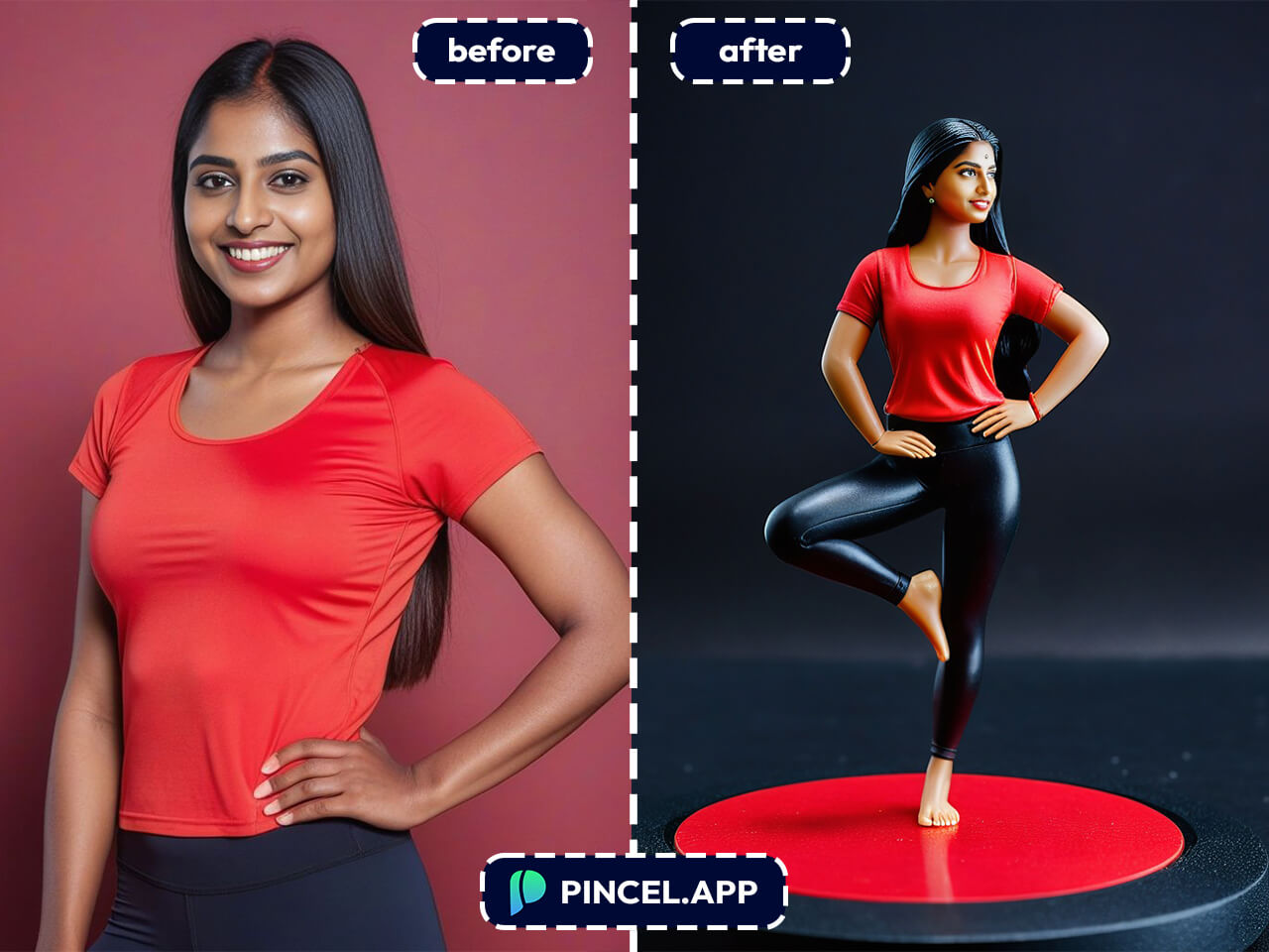 Turn Anyone into Toy Figure Using AI - Pincel