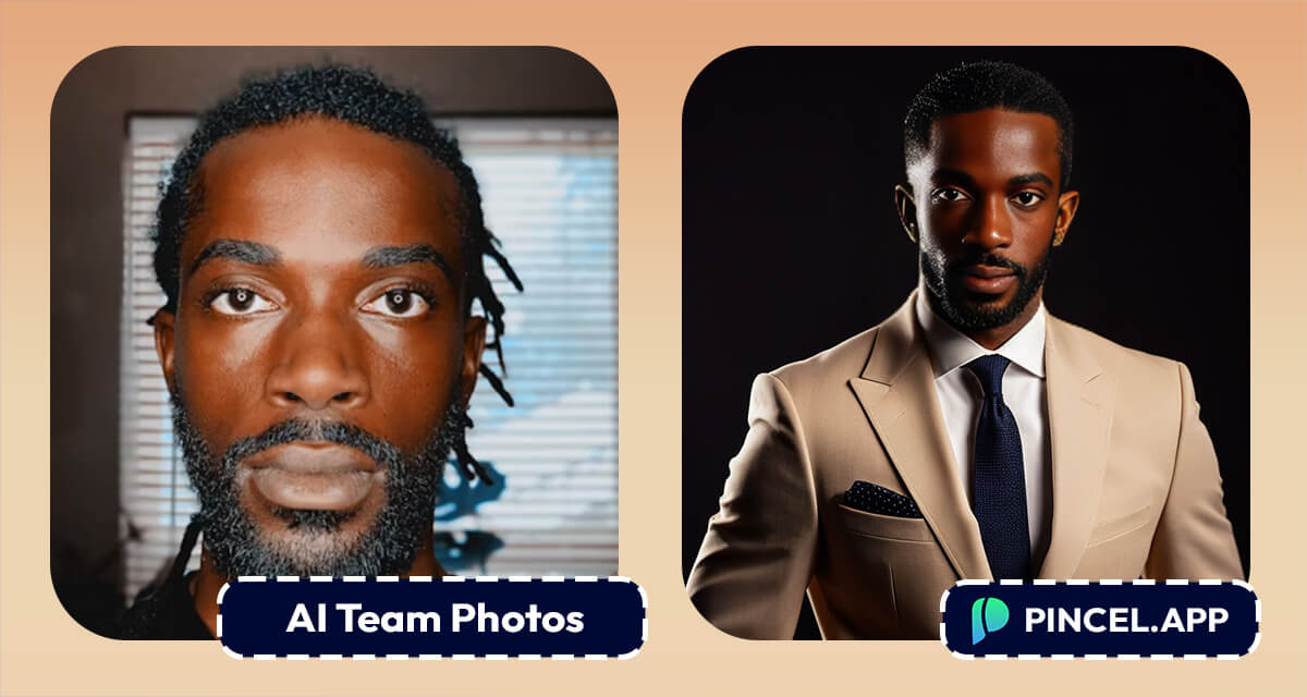 Make Instant Team Photos Using AI - Pincel