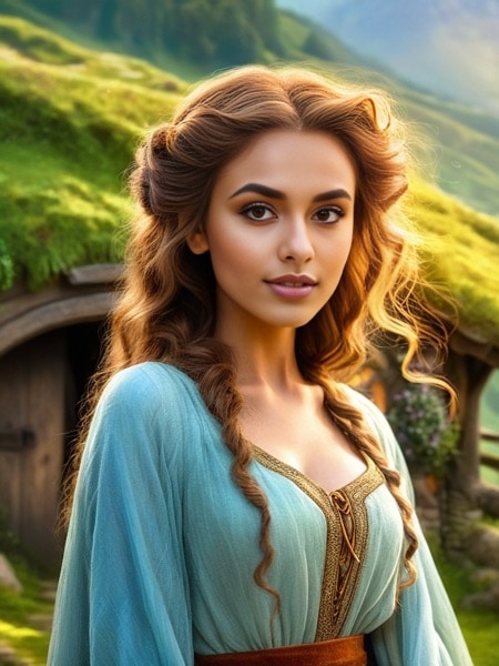 How would I look like as a Hobbit - Pincel