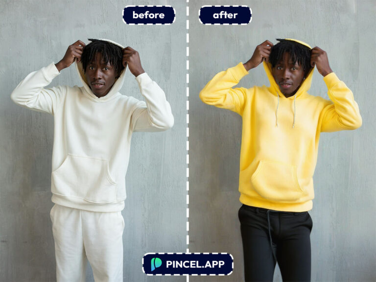 Change the Color of Clothes on Photo With AI