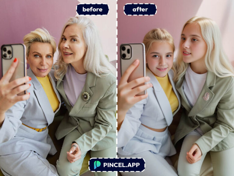 Become a Teen Again with AI - Pincel