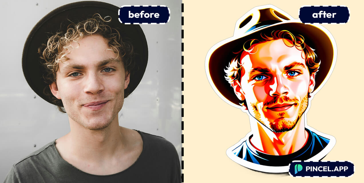 Create Your Own Stickers Using AI - Pincel