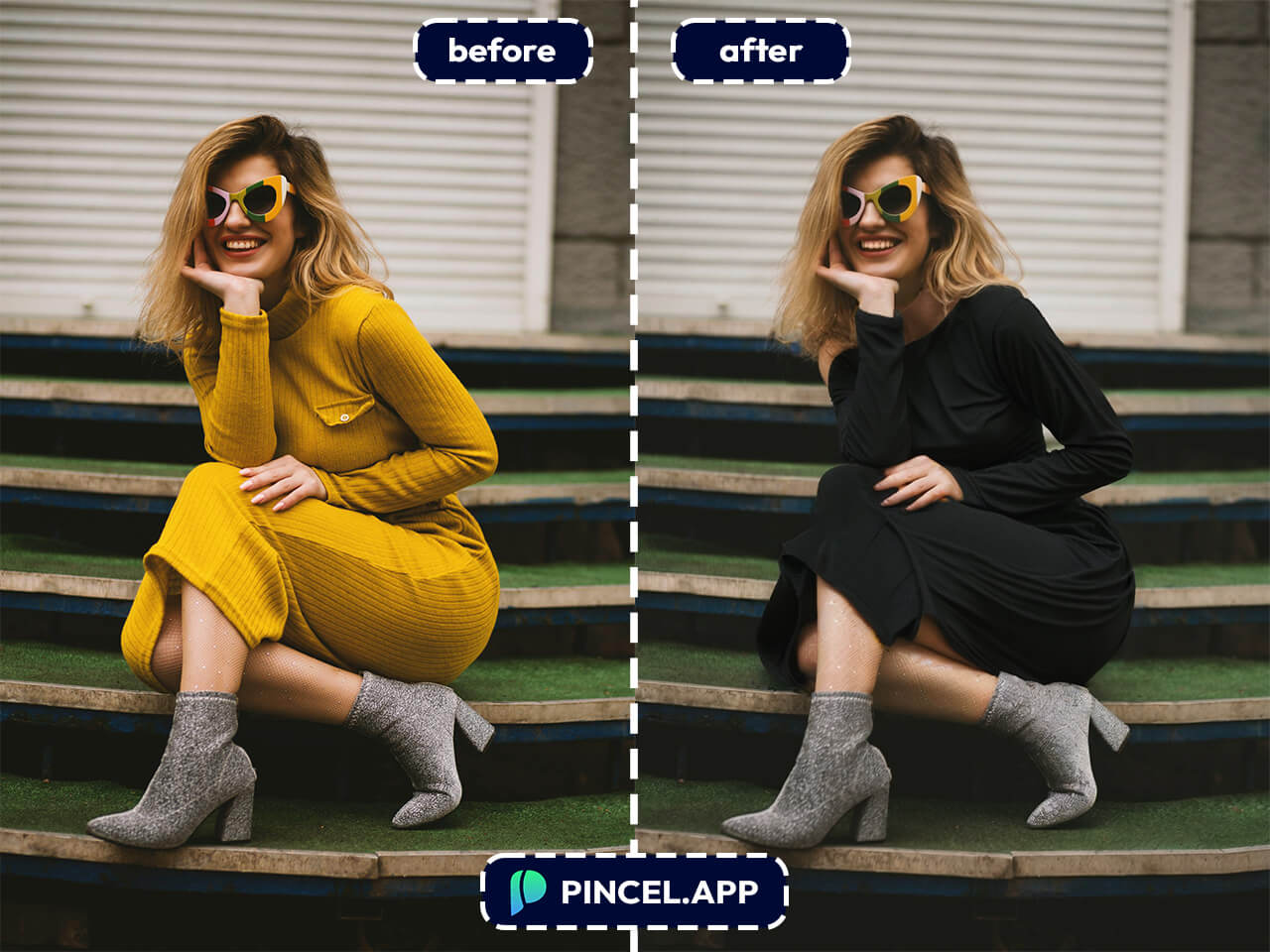 Change the Color of Clothes on Photo With AI