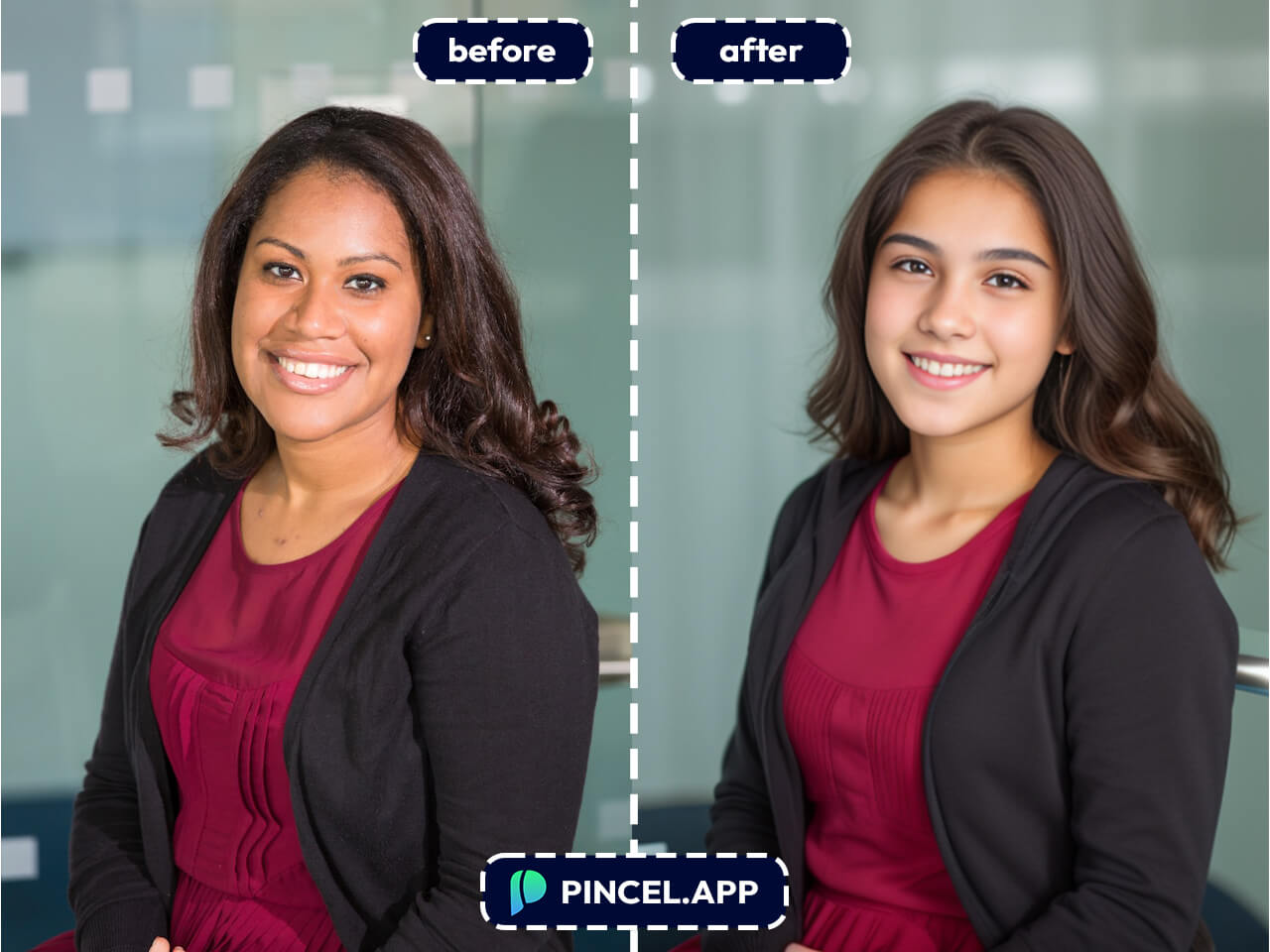 Become a Teen Again with AI - Pincel