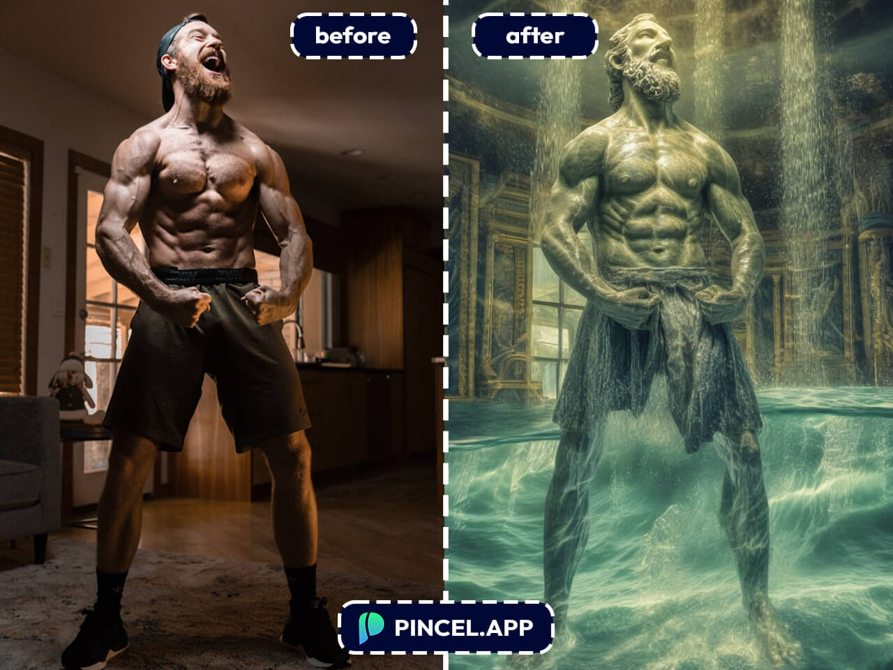 How to Create Water Effects Using AI - Pincel