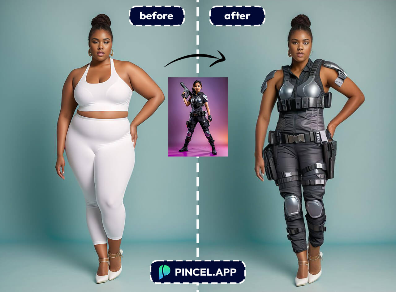 Try on Any Costume Virtually Using AI - Pincel