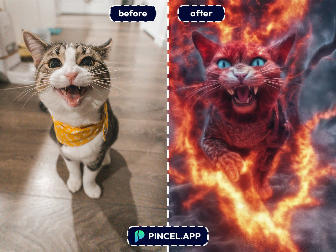 How to Make a Devil Photo Effect Using AI