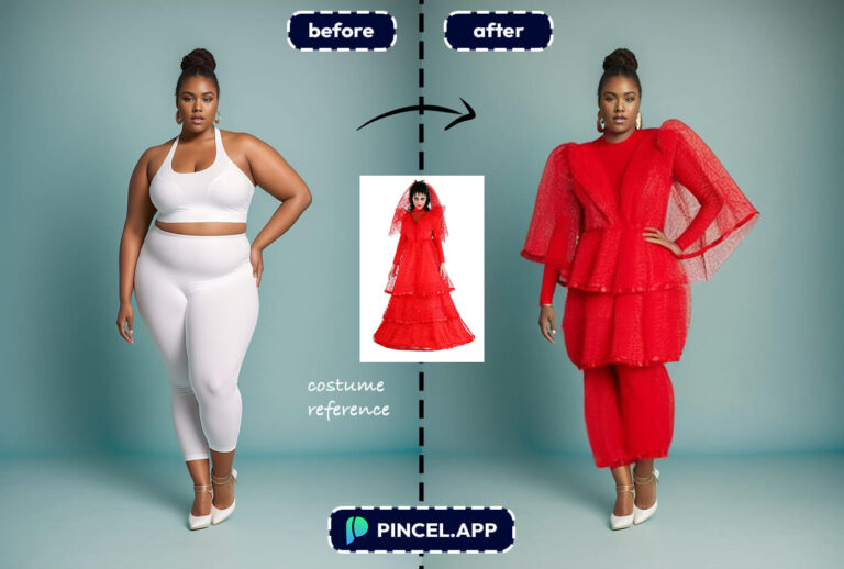 Try on Any Costume Virtually Using AI - Pincel