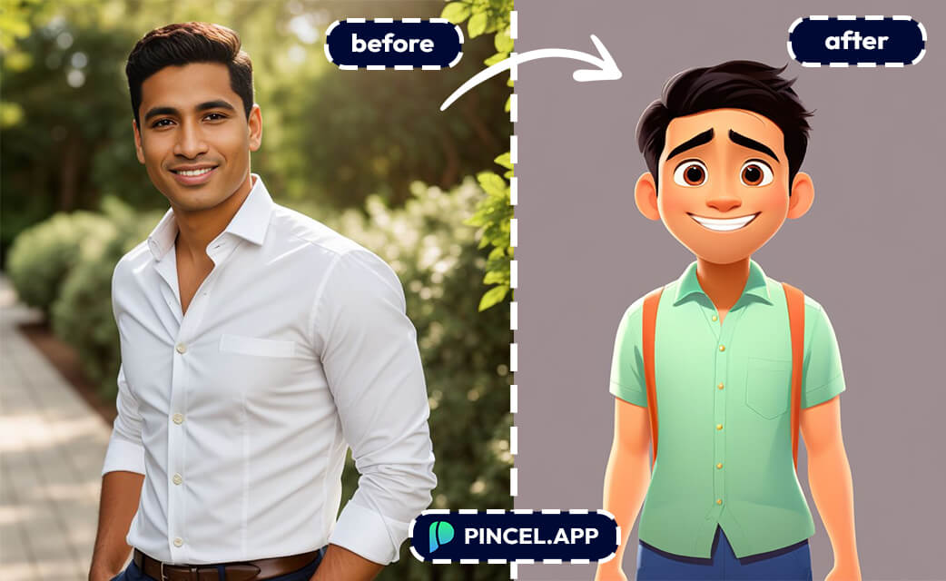 Make a Cute Profile Pic Using AI - Pincel