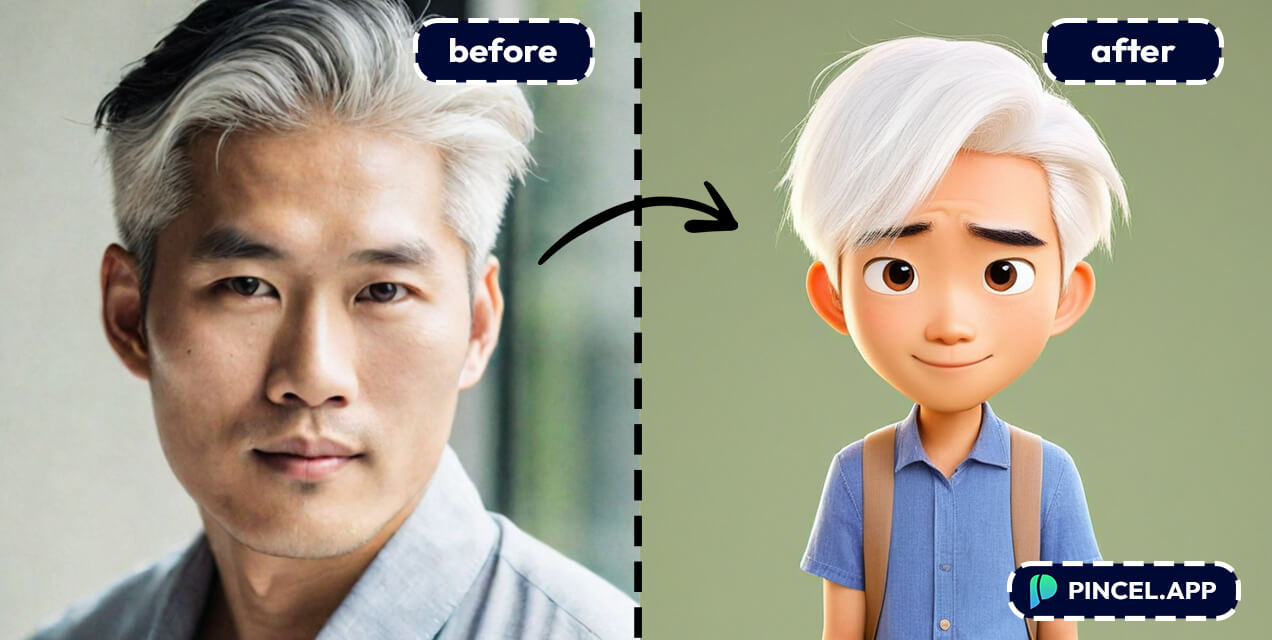 Make a Cute Profile Pic Using AI - Pincel