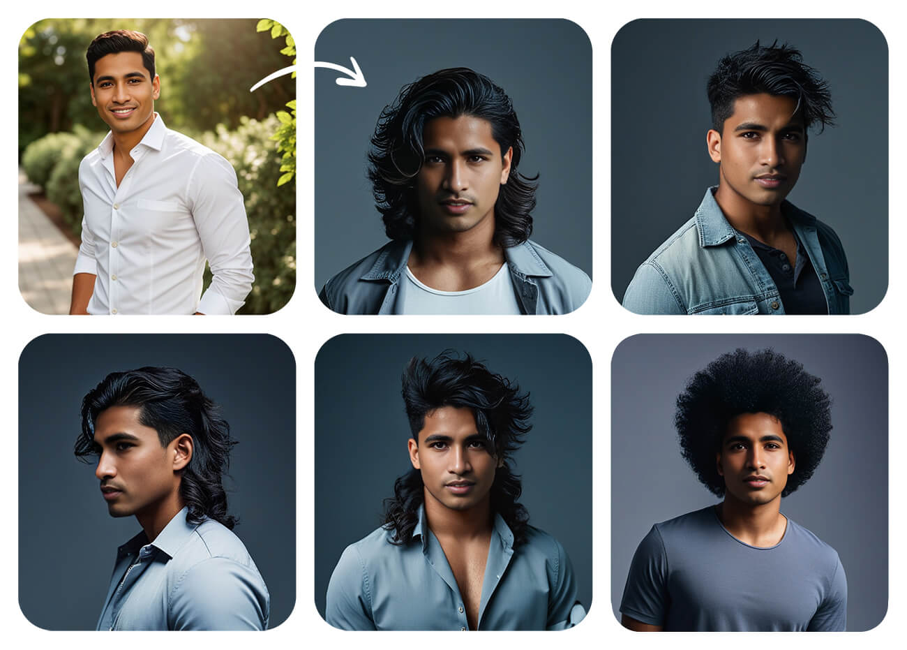 Try Instant Buzz Cut Hair Online - Pincel