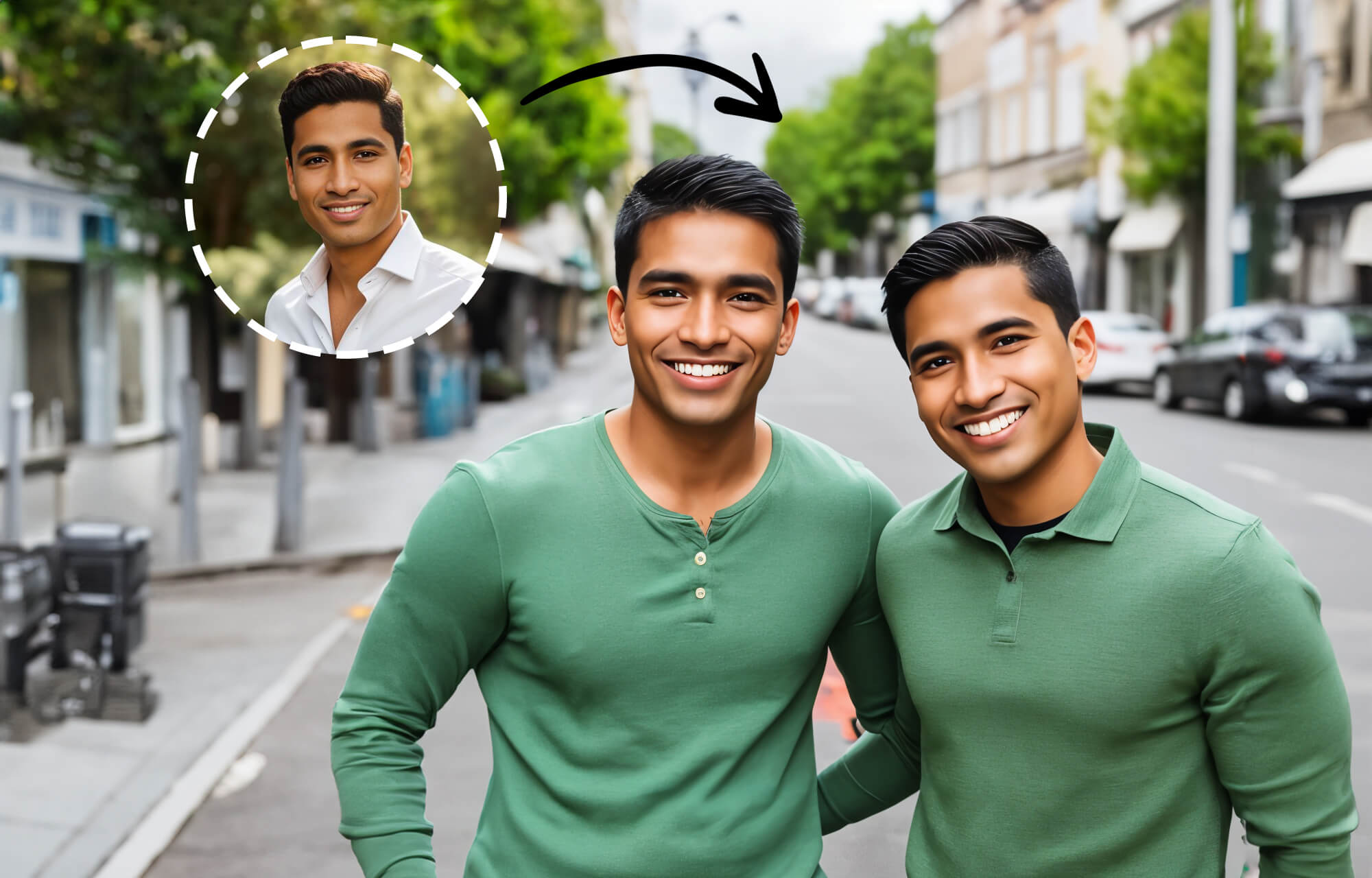 See Your Doppelganger Instantly with AI - Pincel