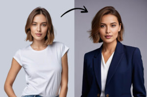 How to Add a Suit on Photo Online - Pincel