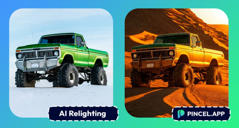 Relight Any Photo Online Using AI - Pincel