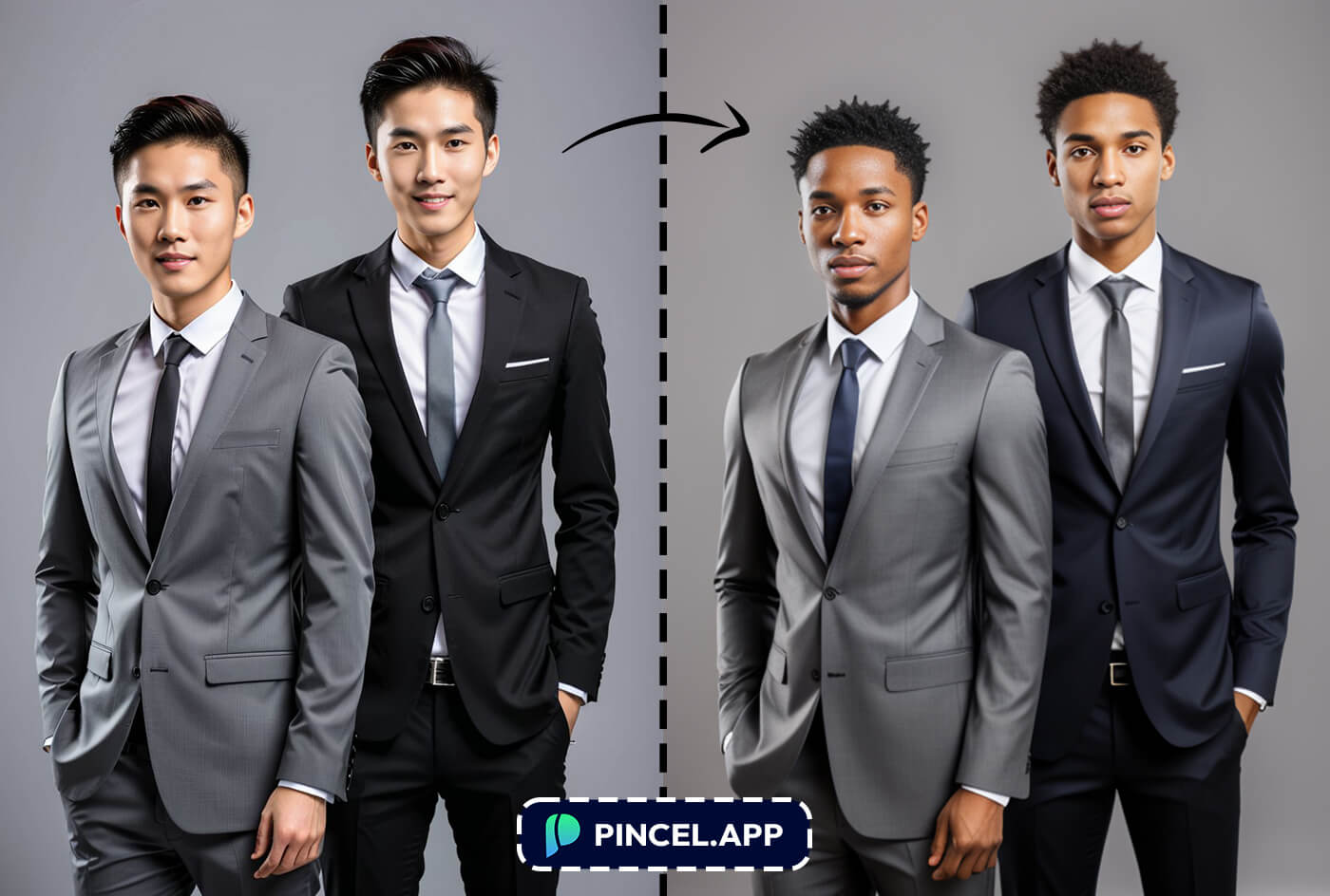 Change Ethnicity on Photo Using AI - Pincel