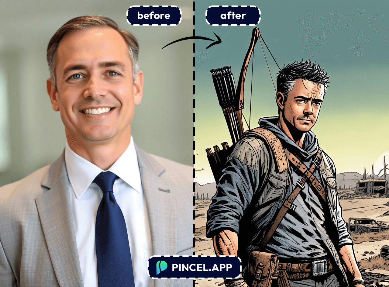 Convert Your Photos into Comic Book Style - Pincel